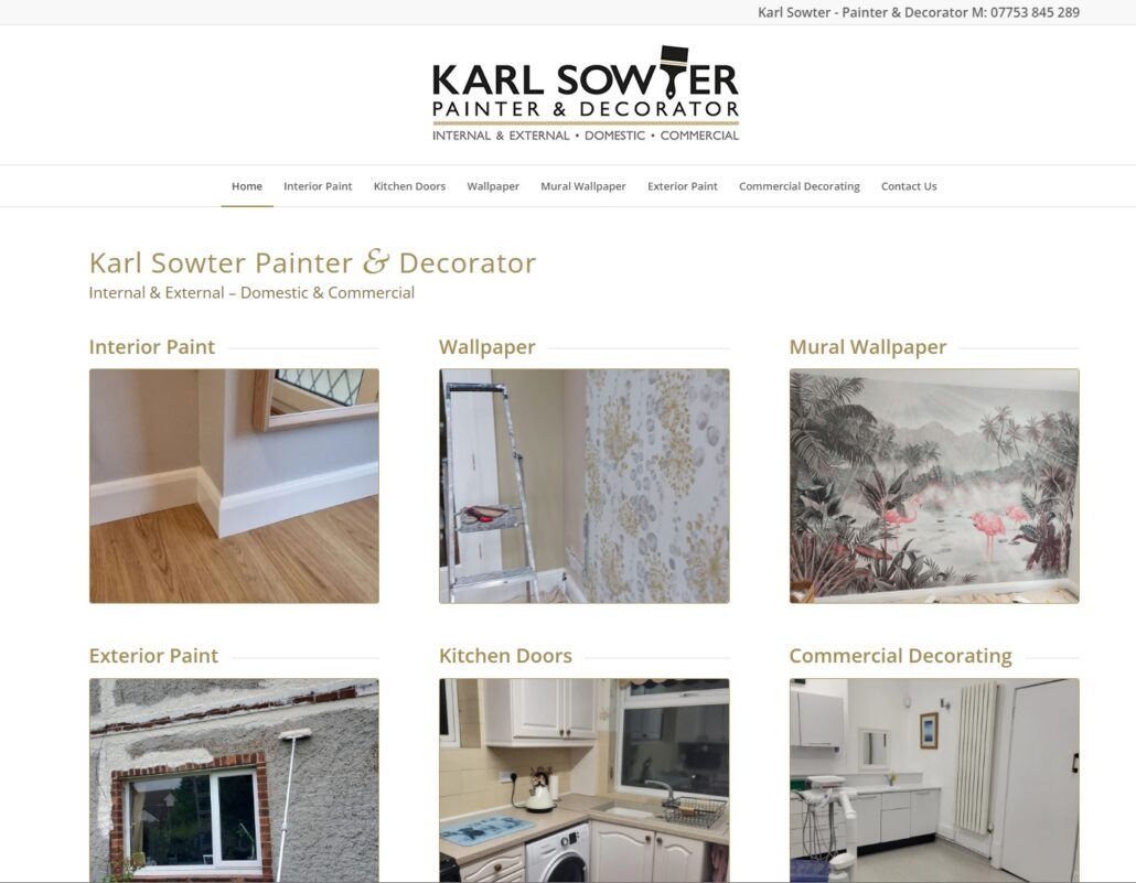 Karl Sowter Painter & Decorator - Crystal Pyramid Limited