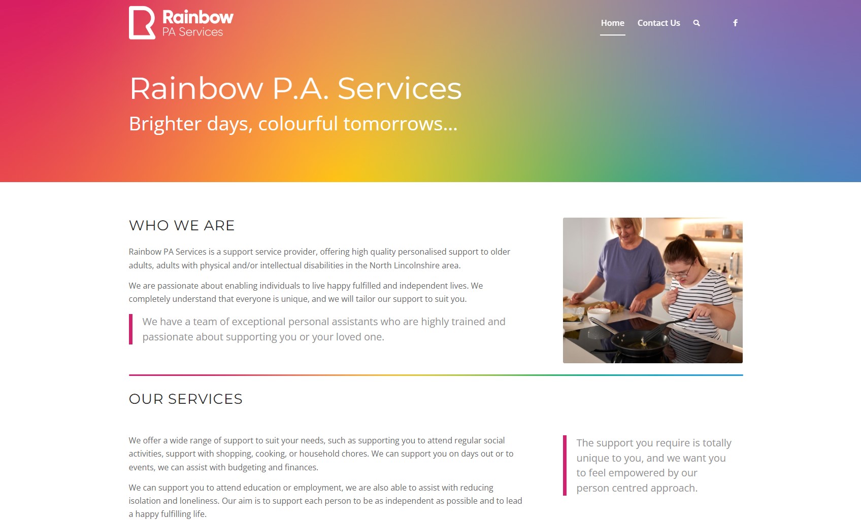 Rainbow P A Services - Crystal Pyramid Limited